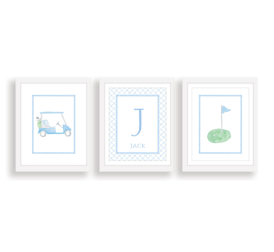 Golf-Themed Artwork for Little Golfers – Kristen Nicholls Art